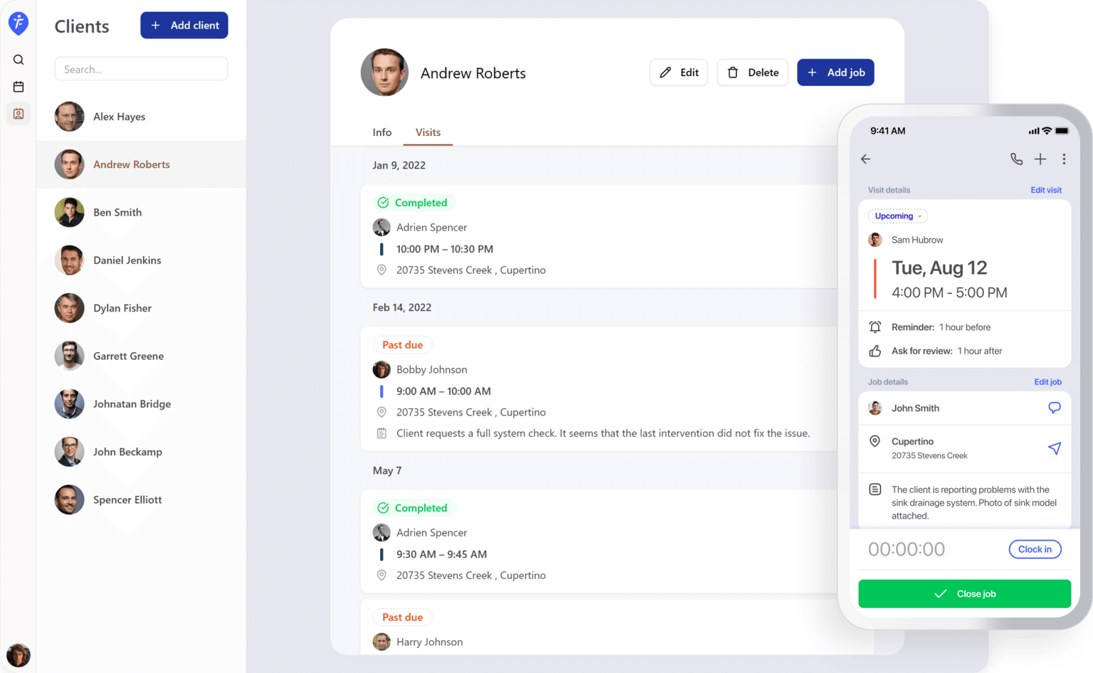 Free job scheduling app for solo and micro field service businesses ...